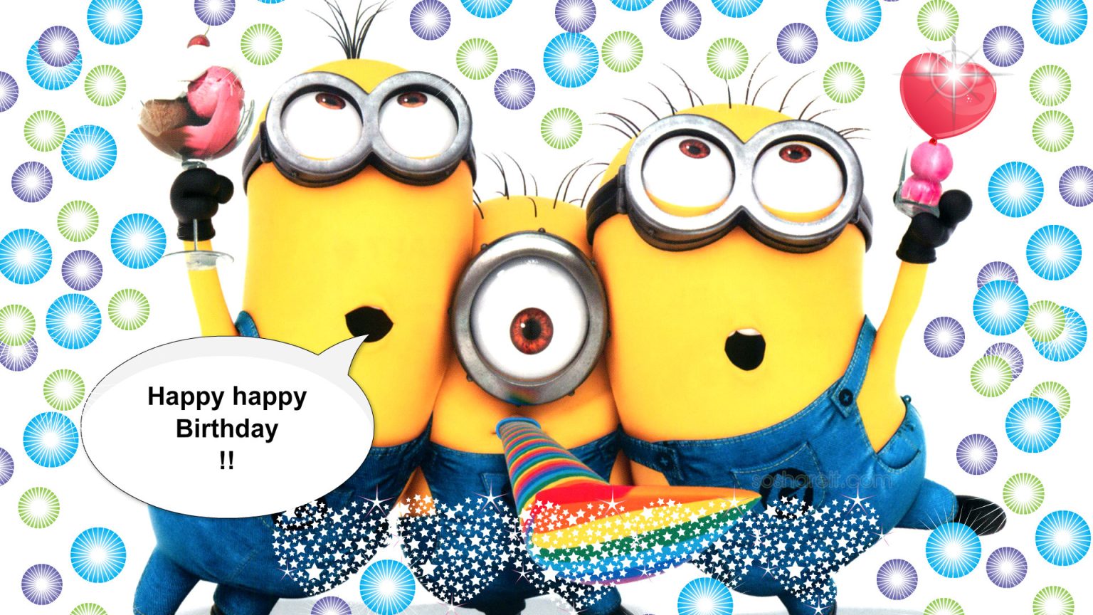 Happy Birthday Minions Wishes, Videos & HD Wallpapers